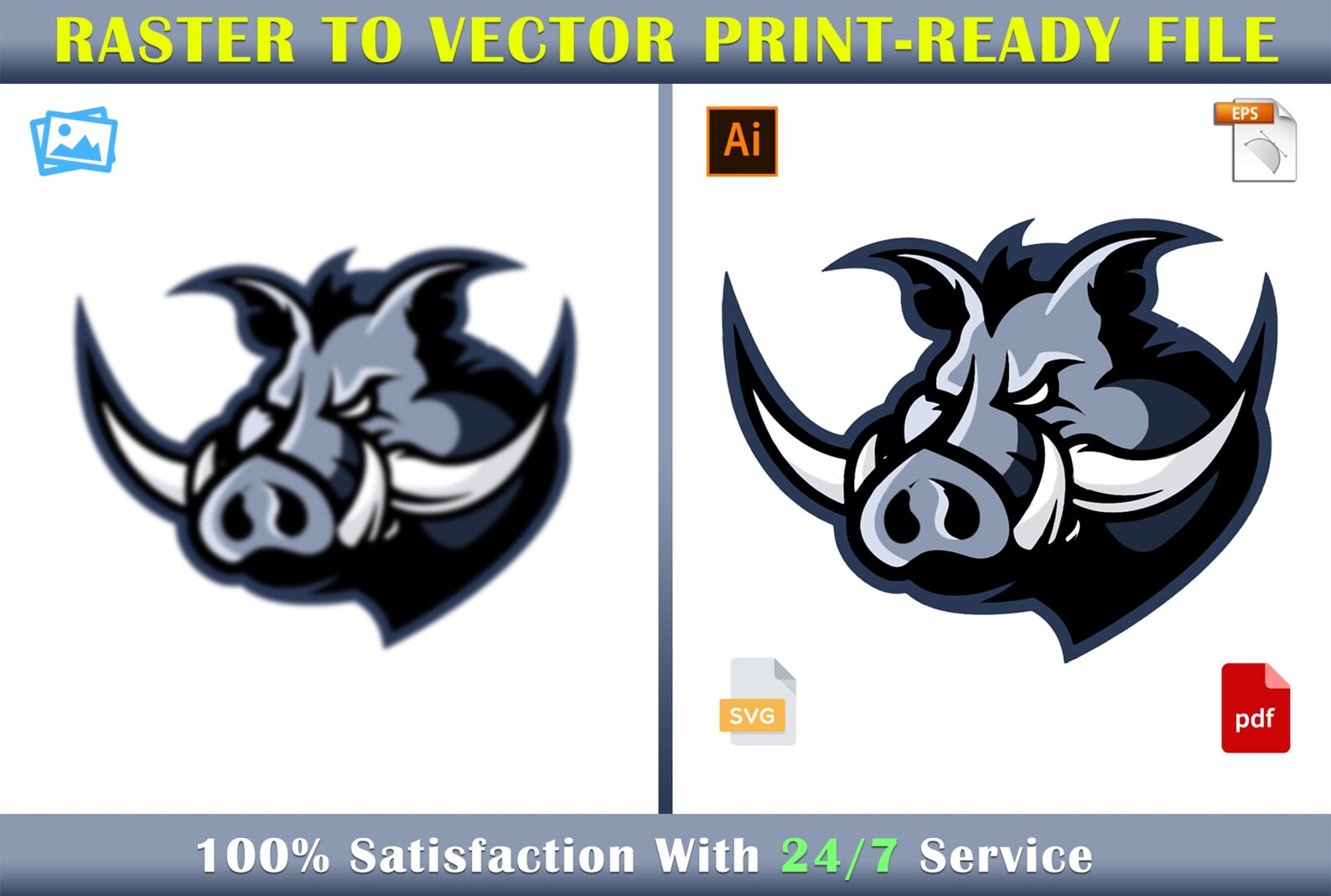 Logo to PDF, Photo Picture to SVG, Image to Vector, Logo to Vector ...