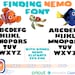 Nemo Font, Nemo Font Cricut, Nemo Font Svg, Nemo Font Silhouette, Nemo ...