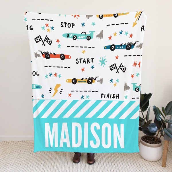 Formula One Blanket - Etsy