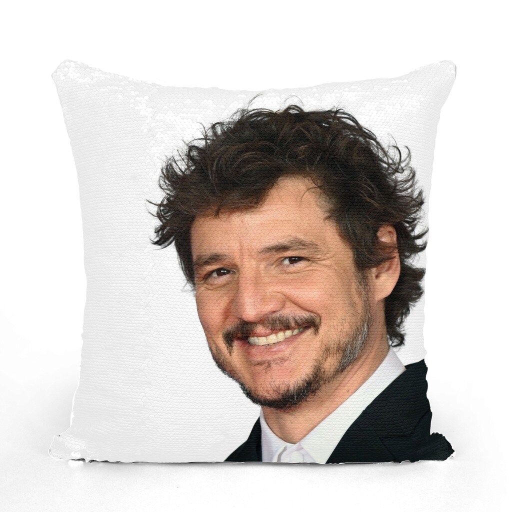 Pedro Pascal Sequin Pillow Celebrity Pillow Cushions Cool Pillow Case ...