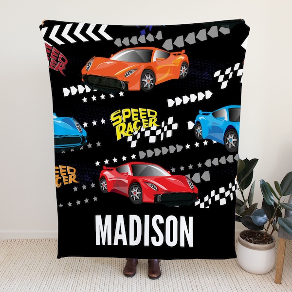 Hot Wheels Fleece Blanket Etsy