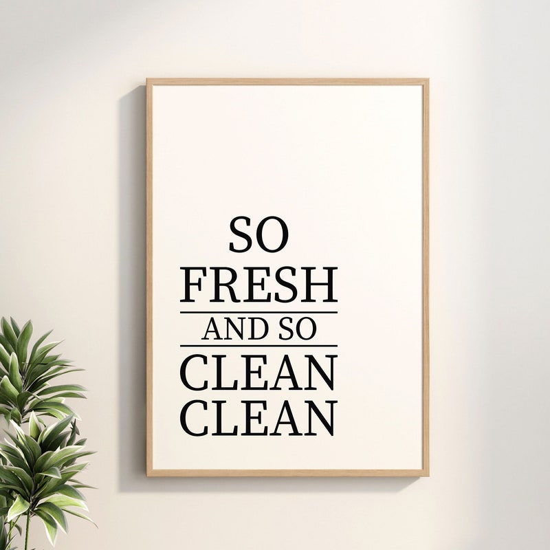 So Fresh so Clean - Etsy