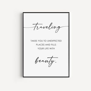 Travel Gallery Set of 6, Travel Wall Art, Trendy Dorm Room Prints ...