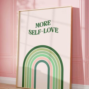 Aesthetic Green Prints, Apartment Decor Aesthetic Wall Art Trendy ...