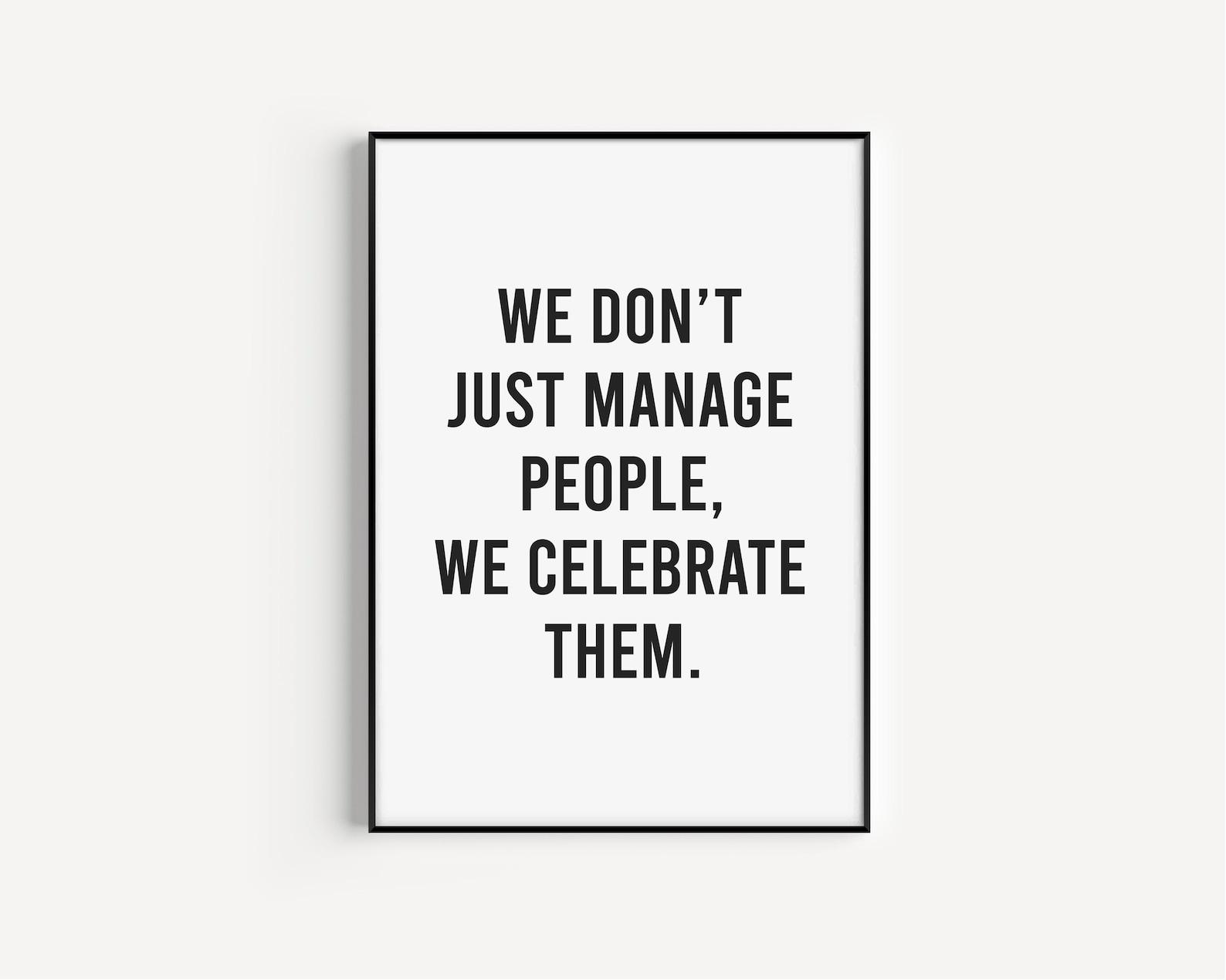 HR Office Decor Set of 6 Printable, Human Resources Wall Art, Wall ...