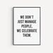 HR Office Decor Set of 6 Printable, Human Resources Wall Art, Wall ...
