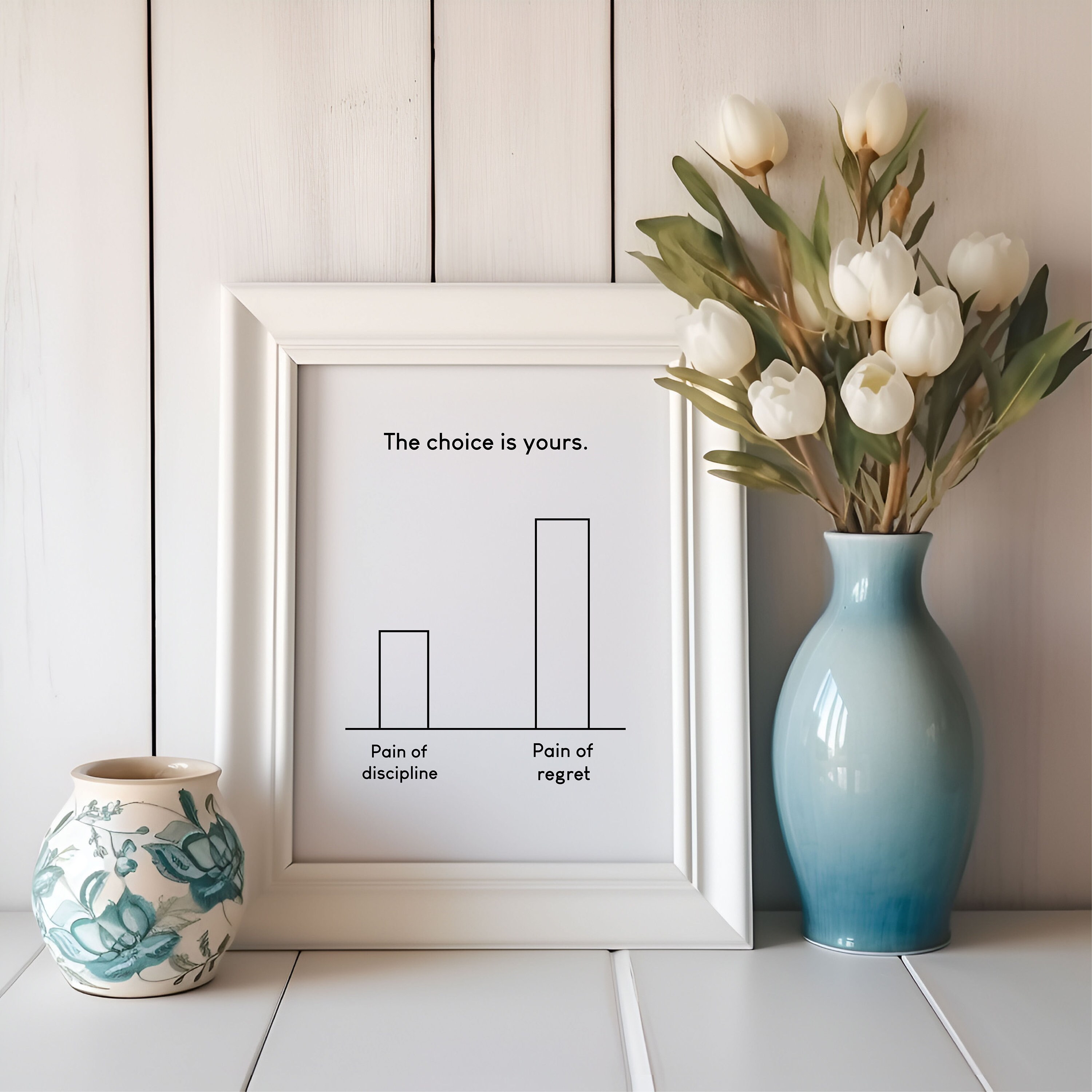 Discipline Wall Art, Entrepreneur Wall Art, Boss Gift, Teacher Gifts ...