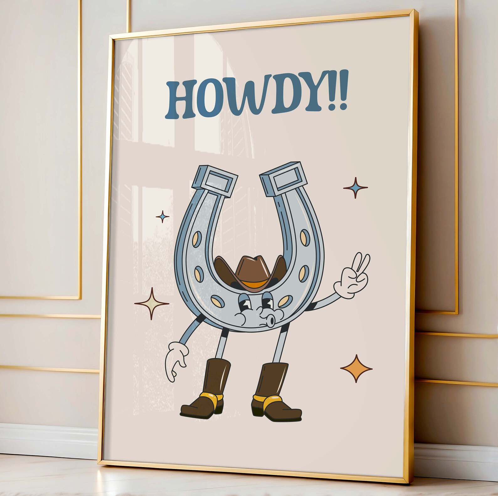 Cowboy Art, Western Cowboy Decor, Cowboy Quote Print Minimalist Western ...