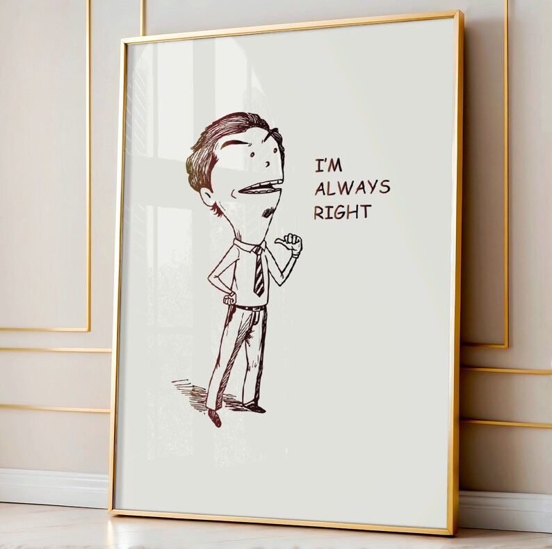 Funny Office Wall Art, Home Office Decor, Office Wall Decor, Printable ...