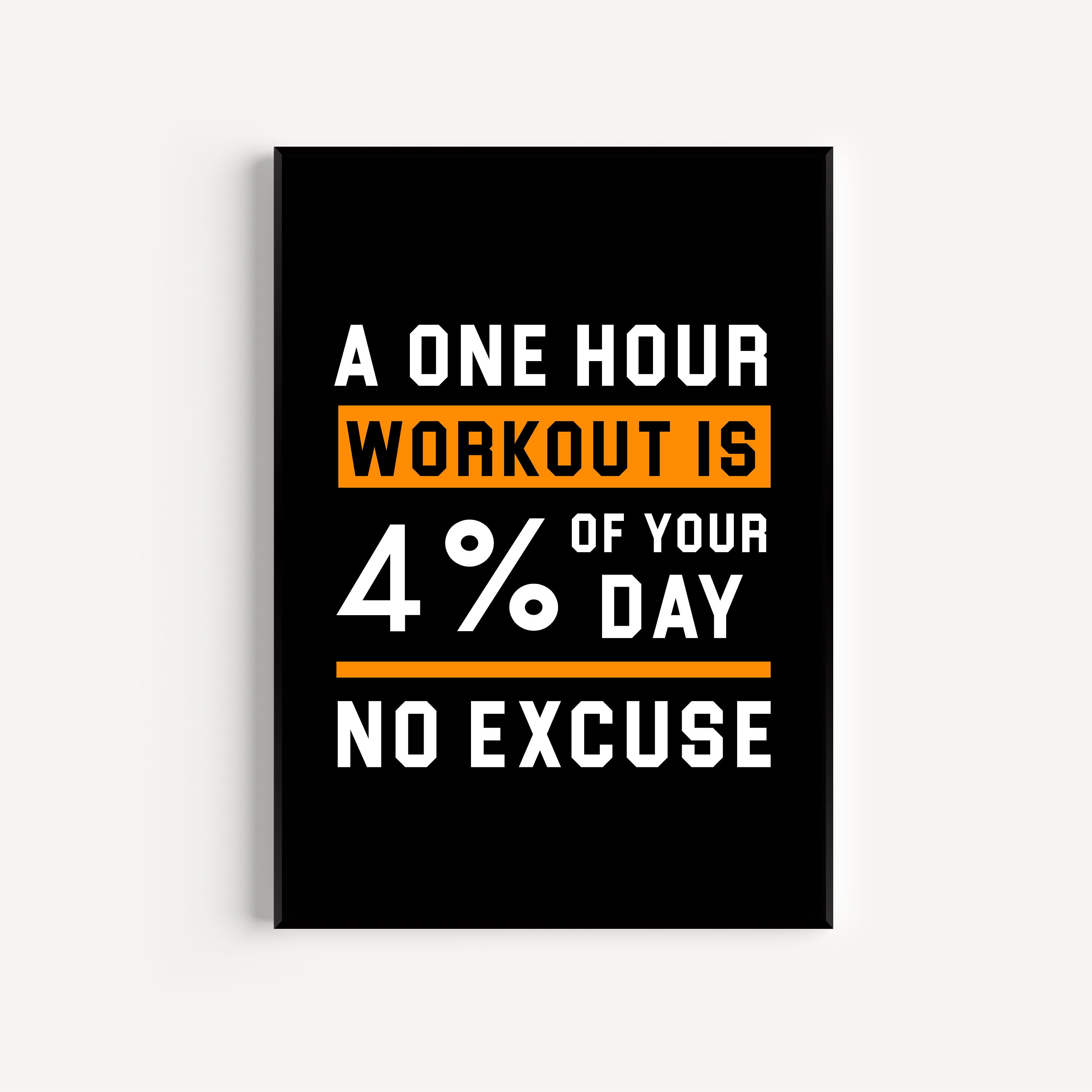 Home Gym Wall Art, Motivational Poster, Home Gym Sign, Printable Wall ...