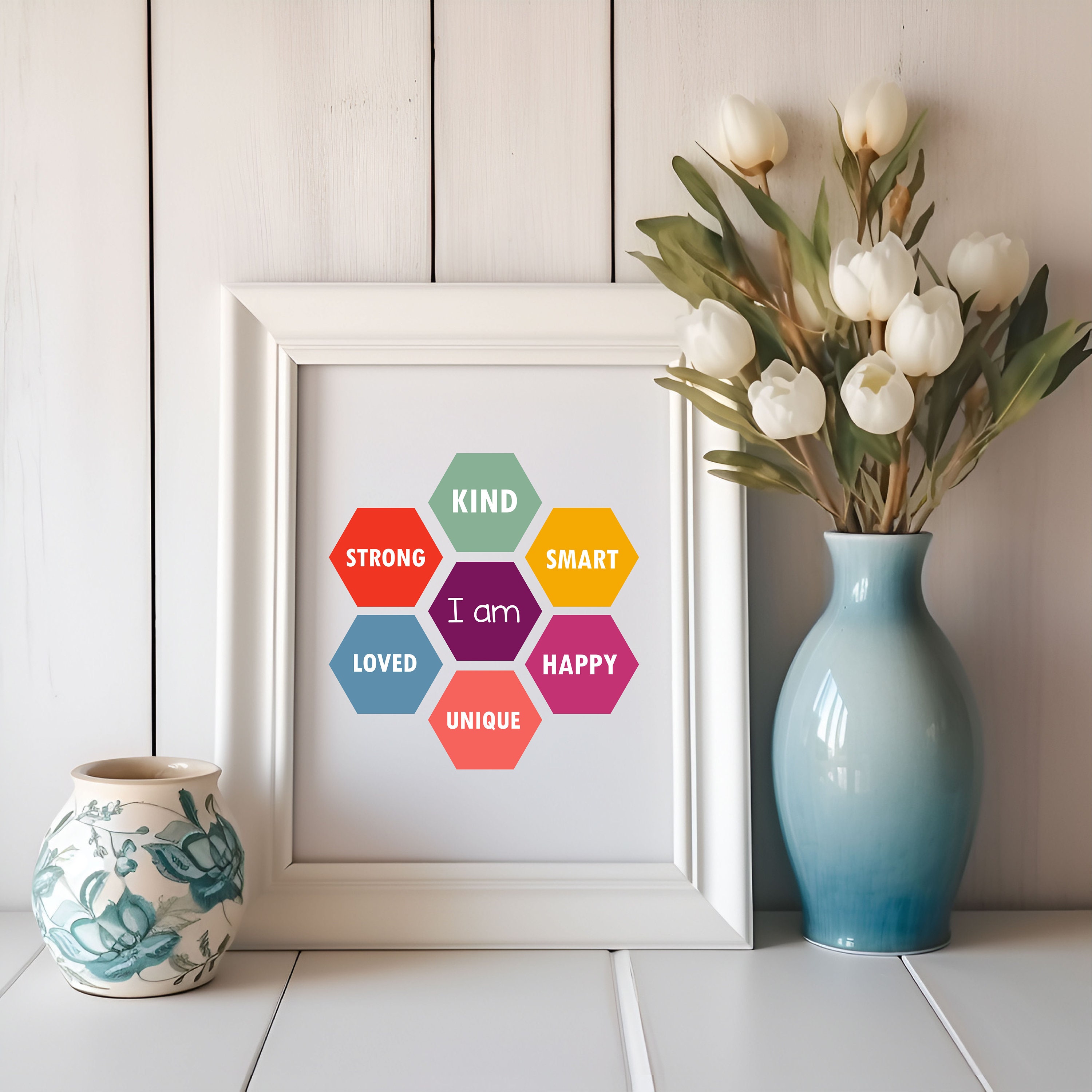 Affirmations for Kids, Classroom Posters, Kids Wall Art, Nursery Decor ...