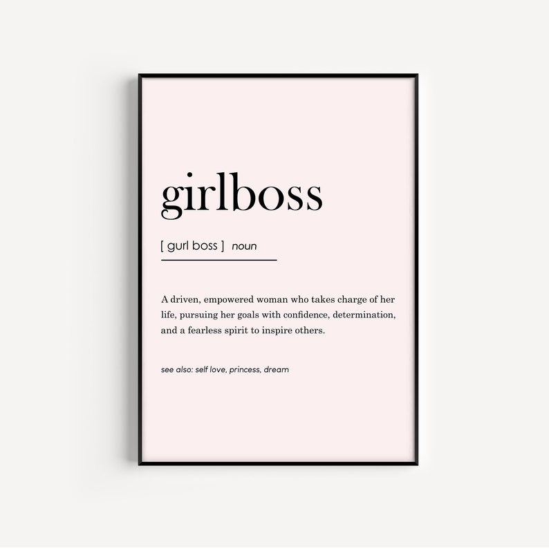 Positive Quotes, Girl Room Decor, Printable Art, Gift for Her, Wall Art ...