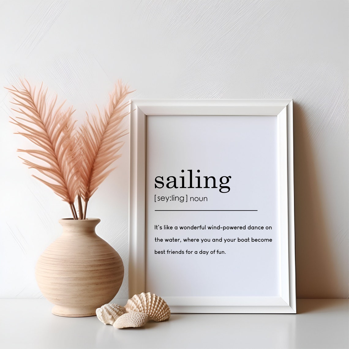 Sailing Definition Print, Sailor Gift, Sailing Decor, Wall Art Prints ...