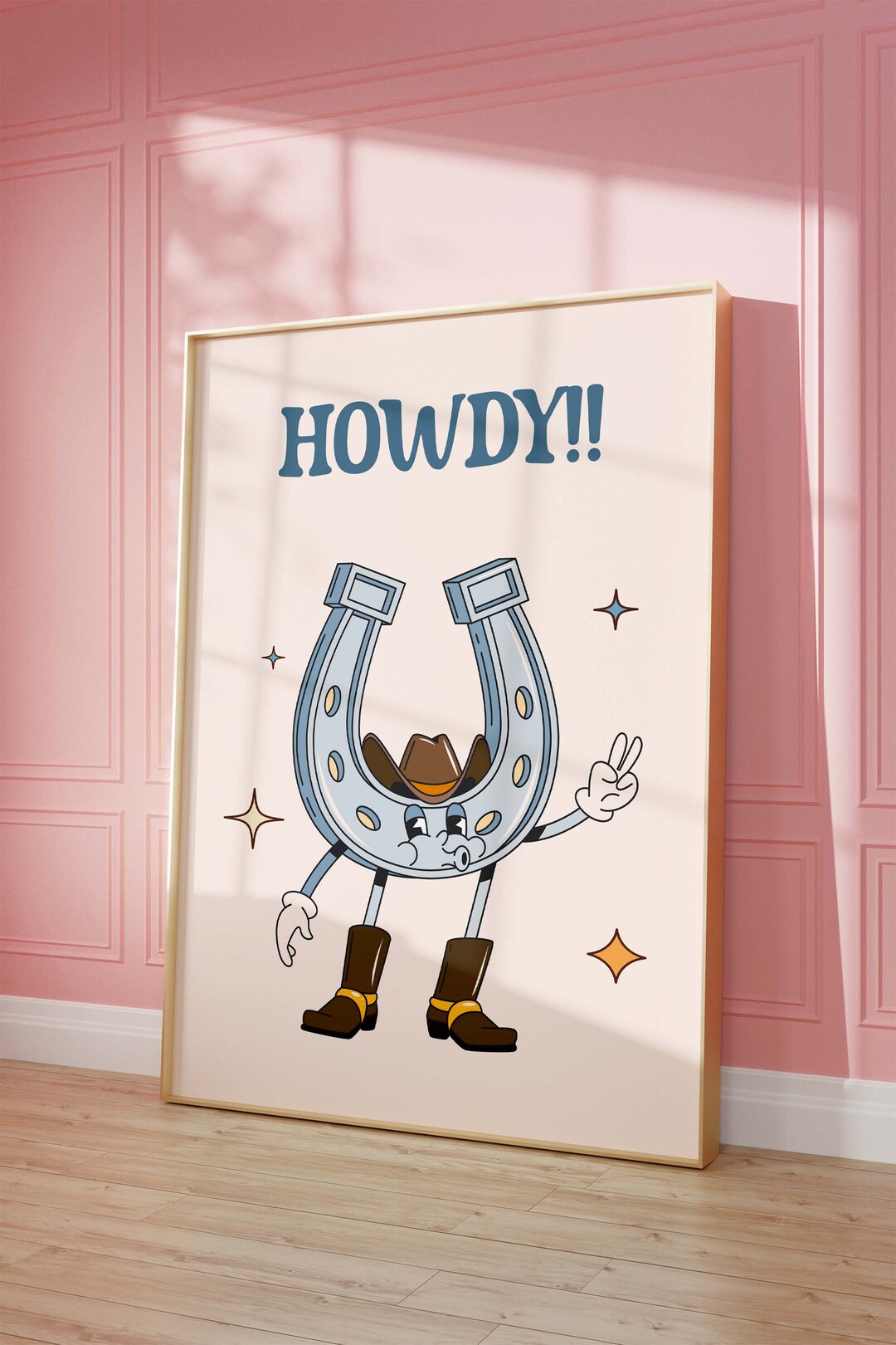 Cowboy Art, Western Cowboy Decor, Cowboy Quote Print Minimalist Western ...