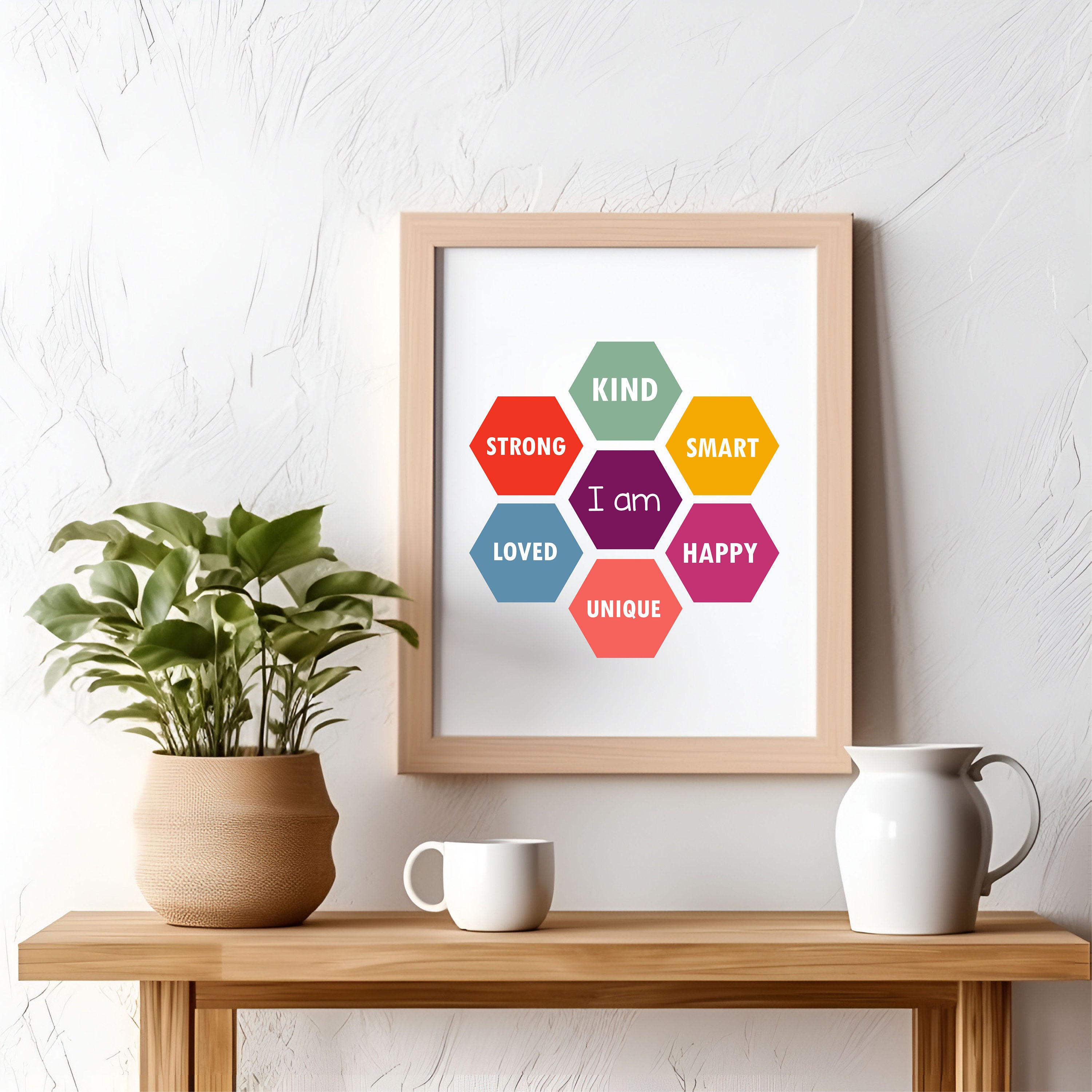 Affirmations for Kids, Classroom Posters, Kids Wall Art, Nursery Decor ...