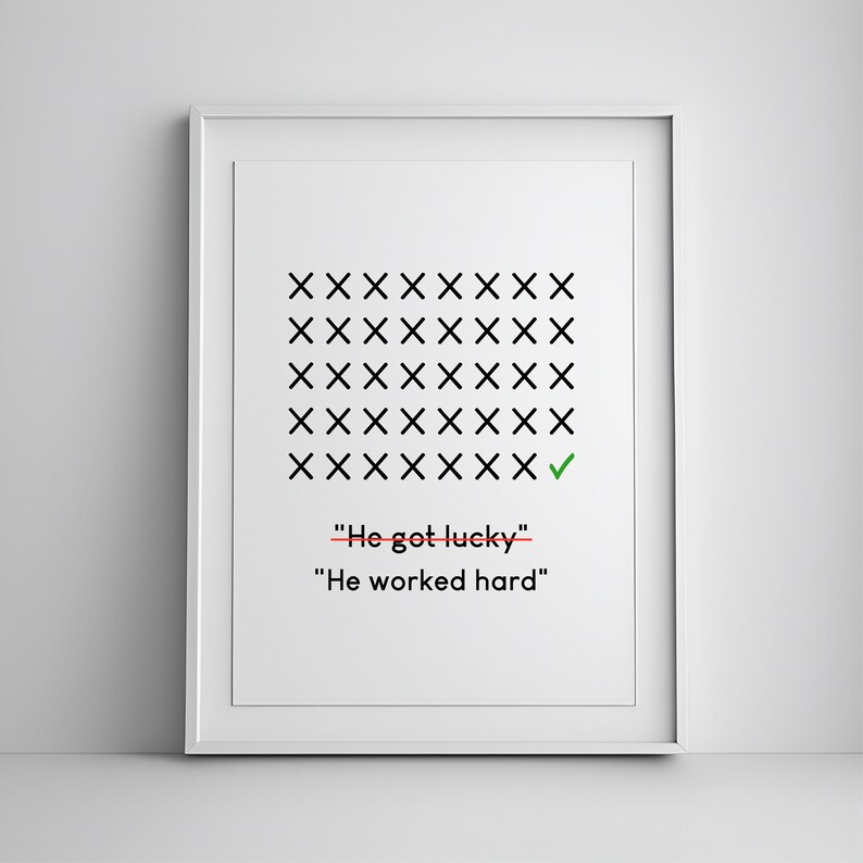 Inspirational Quotes, Work Hard, Printable Wall Art, Quote Prints ...