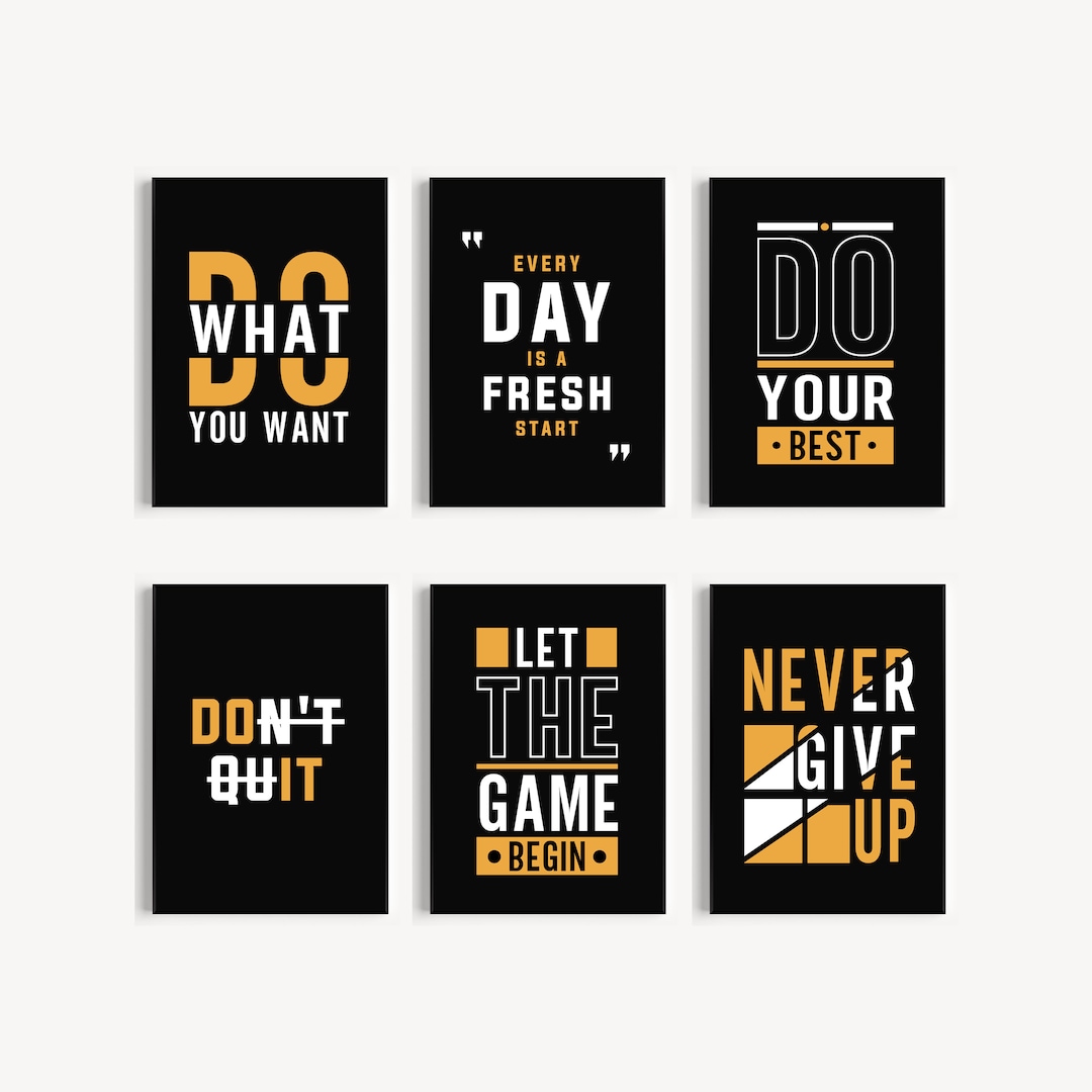 Motivational Hard Work Office Decor, Inspiring Posters, Entrepreneur ...