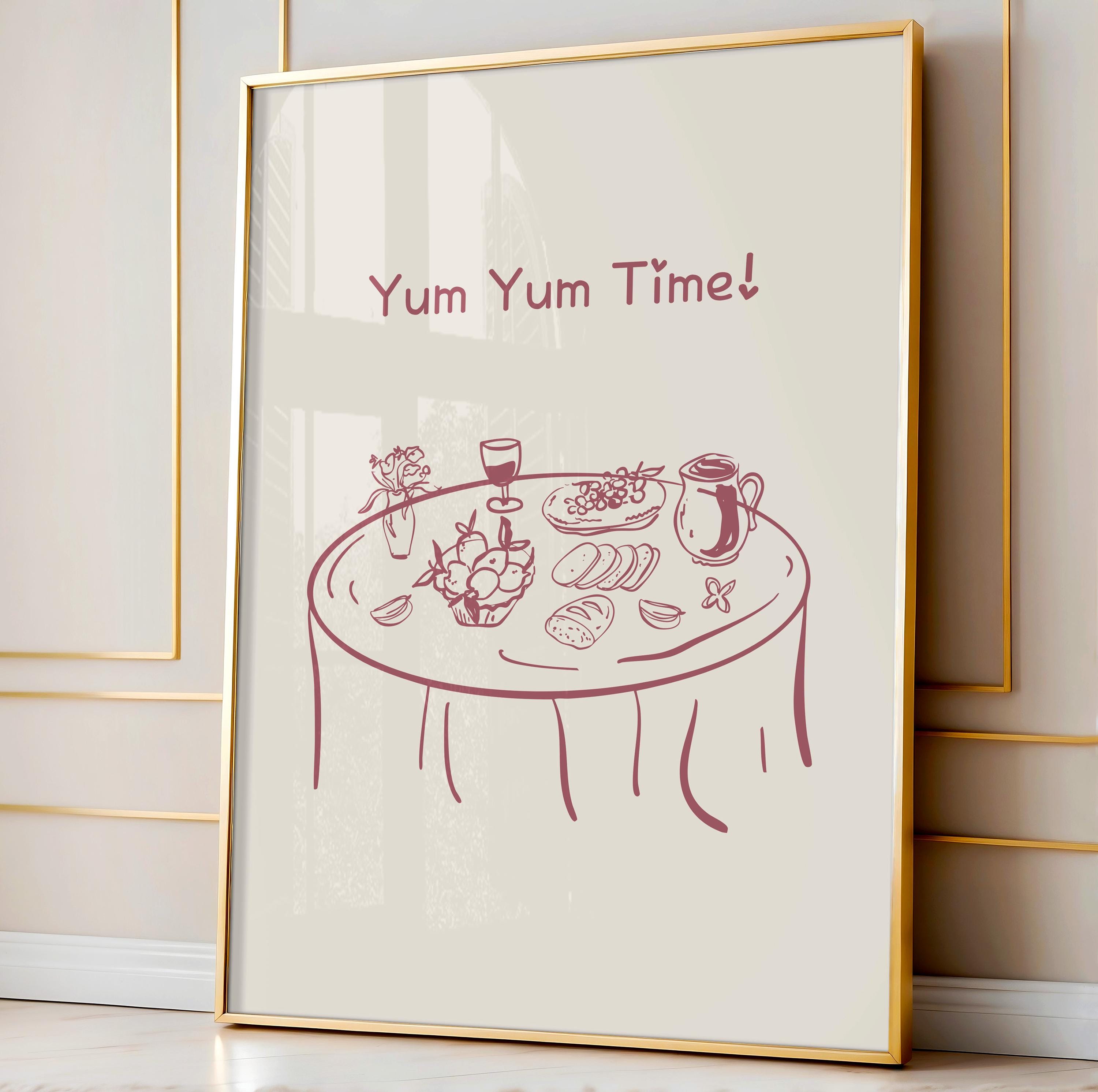 Dining Room Wall Art, Kitchen Decor Set of 6, Family Quotes, Kitchen ...