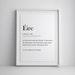 Éire Definition Print, Ireland Print, Irish Print, Irish Gift, Irish ...