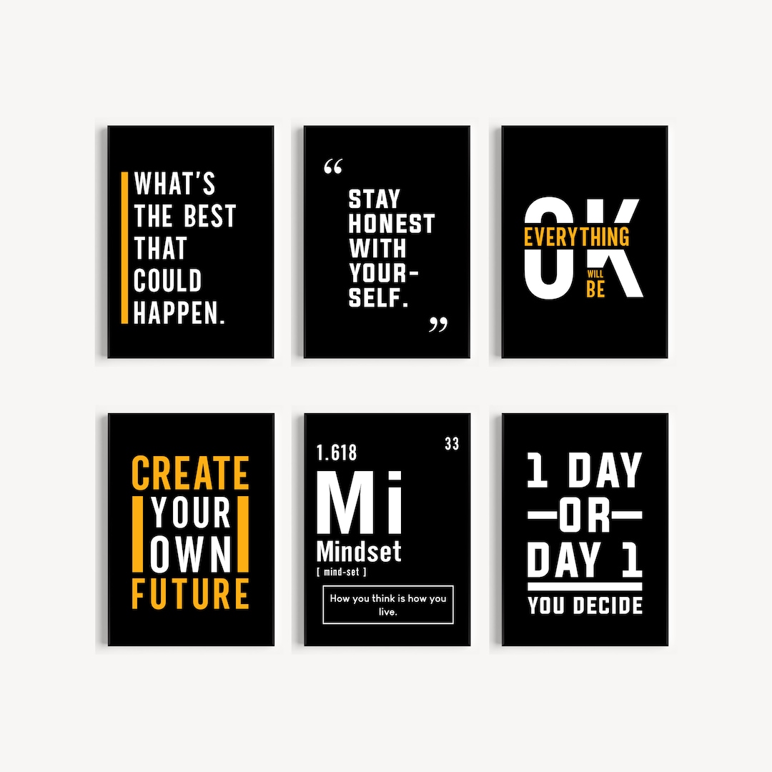 Motivational Hard Work Office Decor, Inspiring Posters, Entrepreneur ...