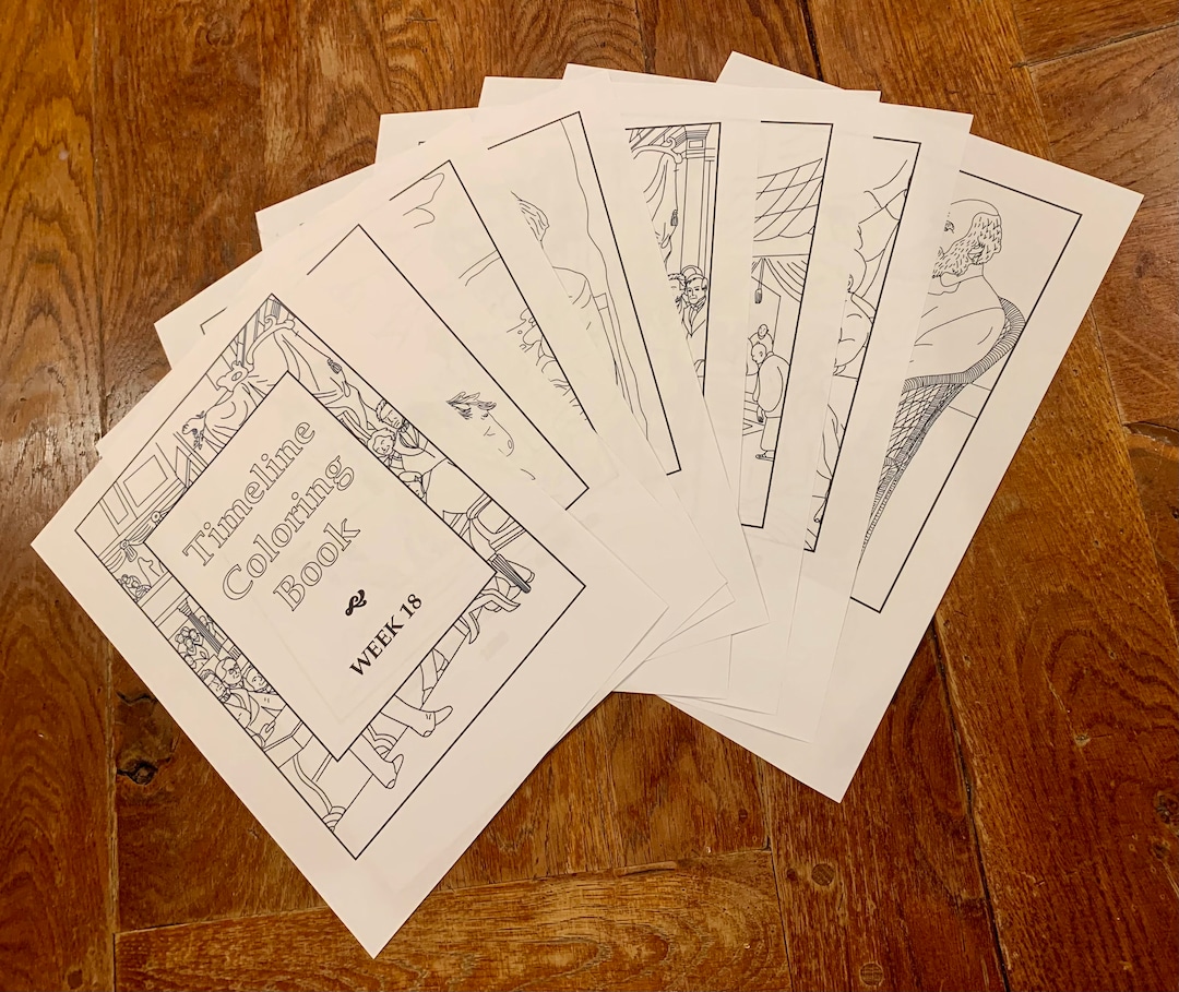 Cycle 2//week 18//classical Conversations//timeline//memory Work ...