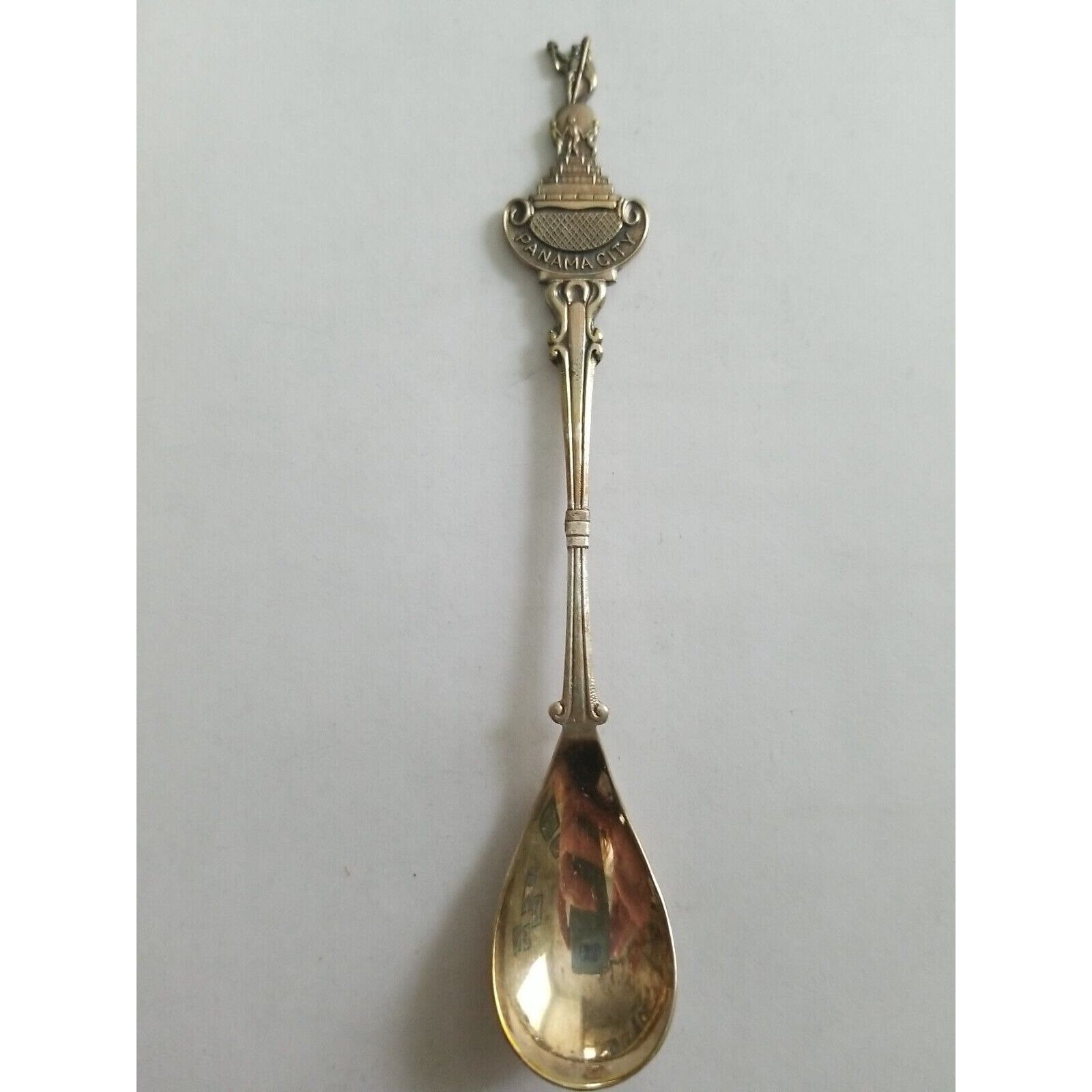 Vintage Panama Souvenir Spoon Silverplated Collectible - Etsy