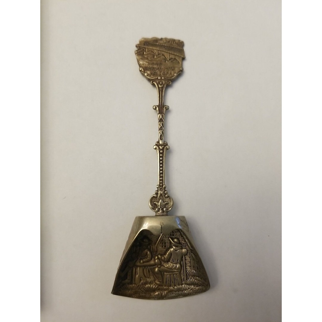 RARE Spoon Lake Havasu Arizona Souvenir Vintage Half Dome Silverplated ...