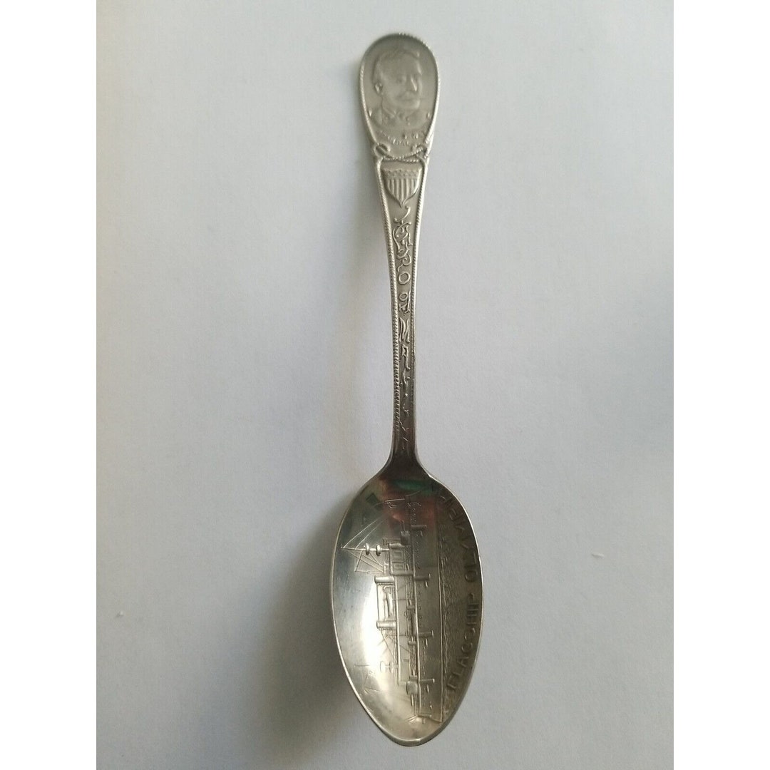Spoon Span-am War Flagship Olympia Dewey Hero of Manila Antique ...