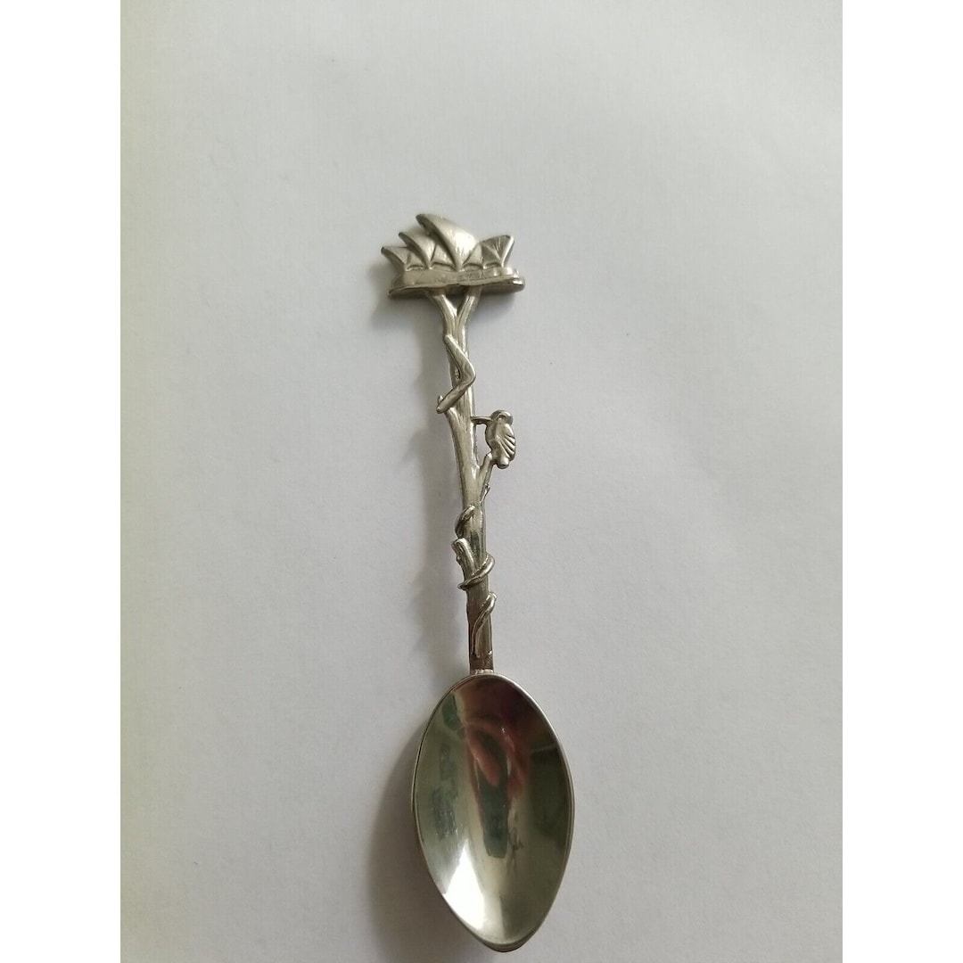 Sydeny Opera House Souvenir Spoon Australia Souvenir Silverplated, 4188 ...