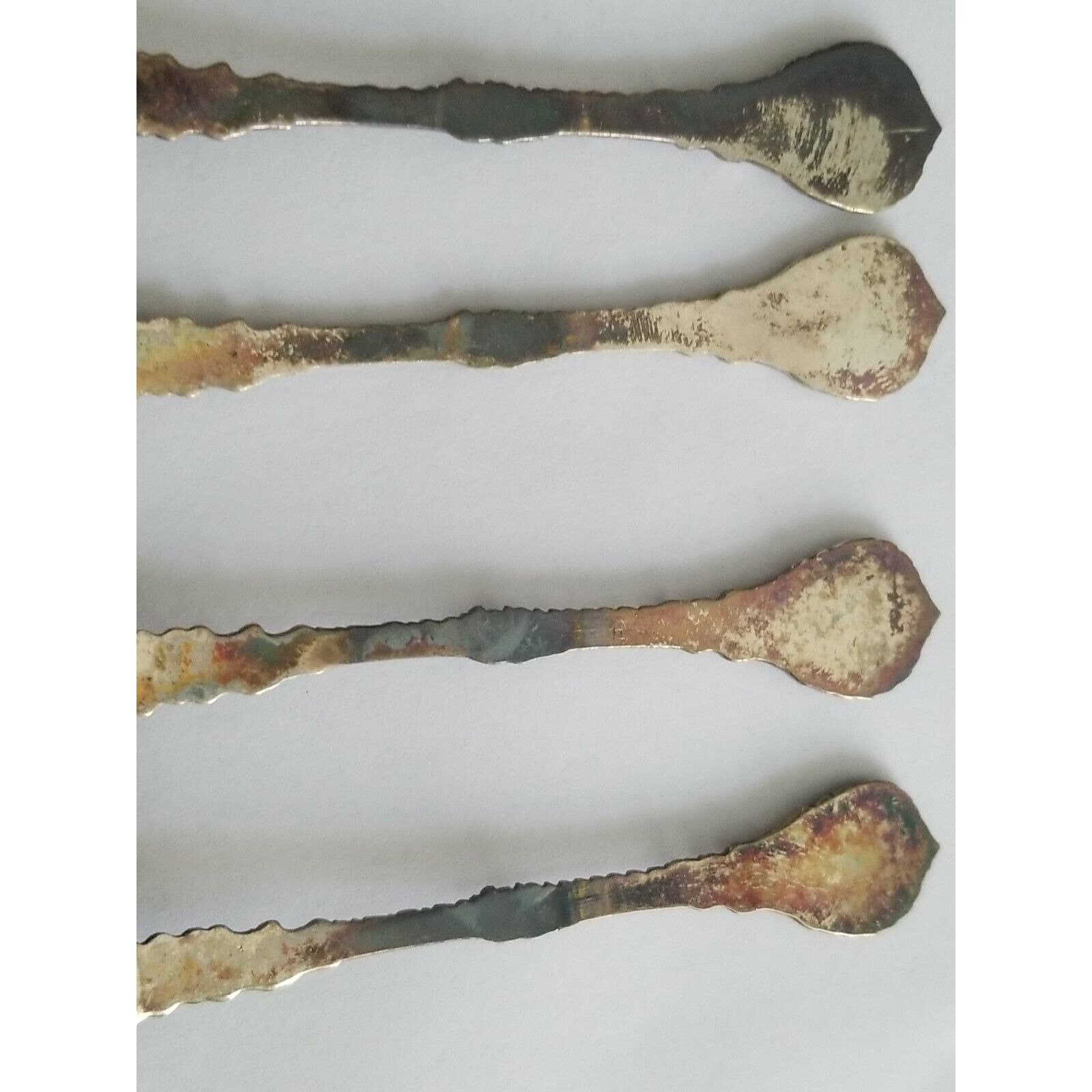 Vintage Souvenir Spoons Italy De Luxe, 1st Spoon is Polished, Set of 6 ...
