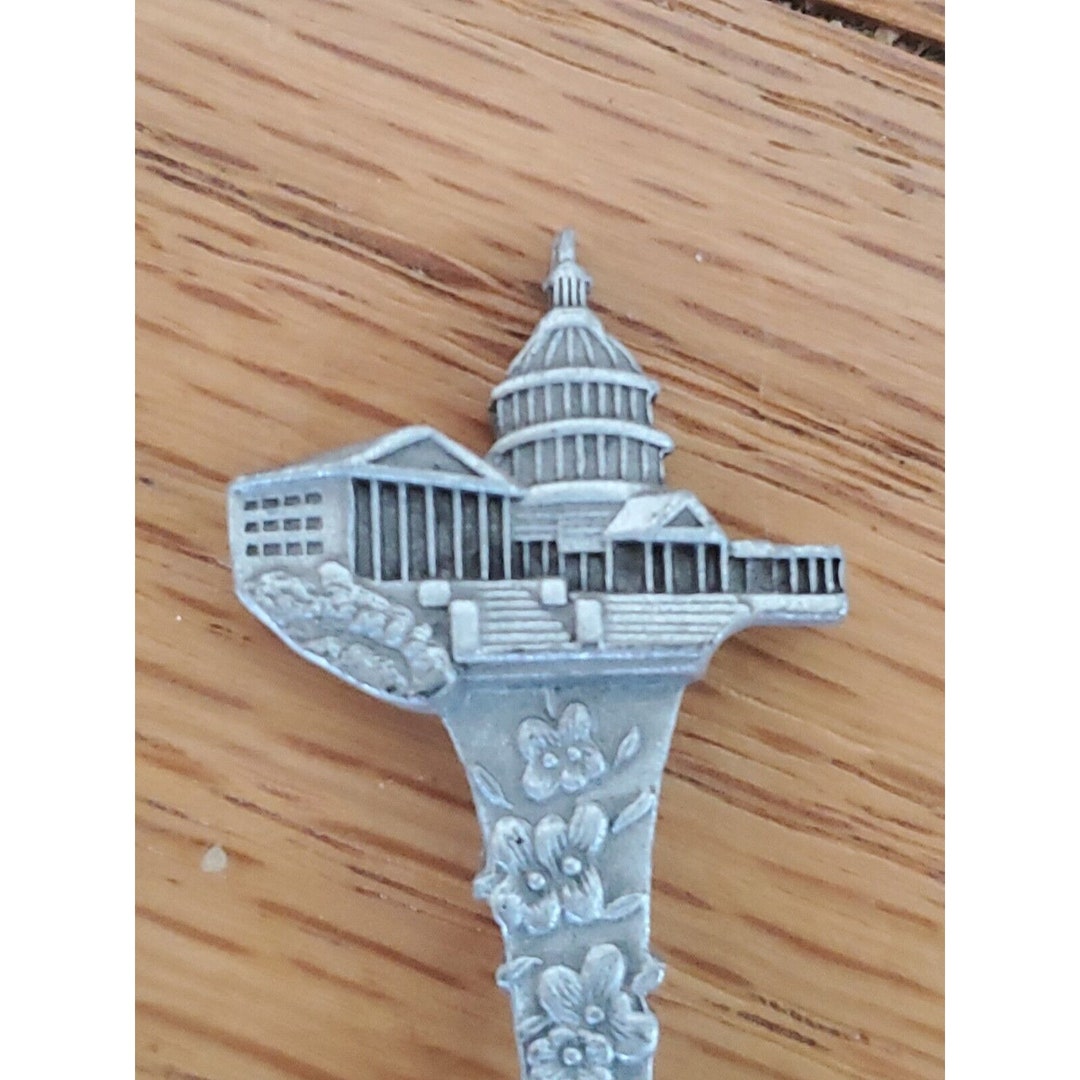 Fort Pewter Washington D.C. Souvenir Spoon White House - Etsy