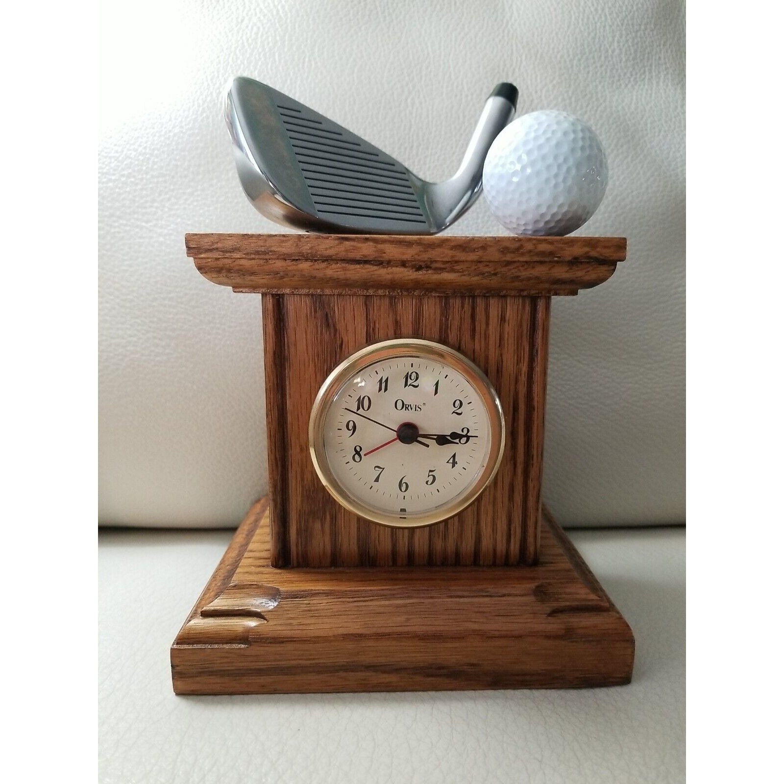 Vintage ORVIS Golf Desk Clock W/batteries, Works Great Golf, Wedge ...