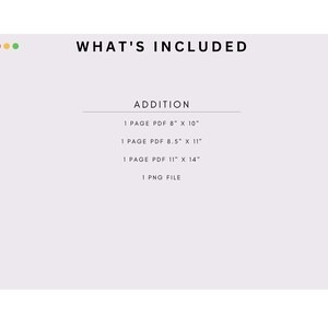 Instant Digital Download Addition Table Poster | Addition Chart Poster ...