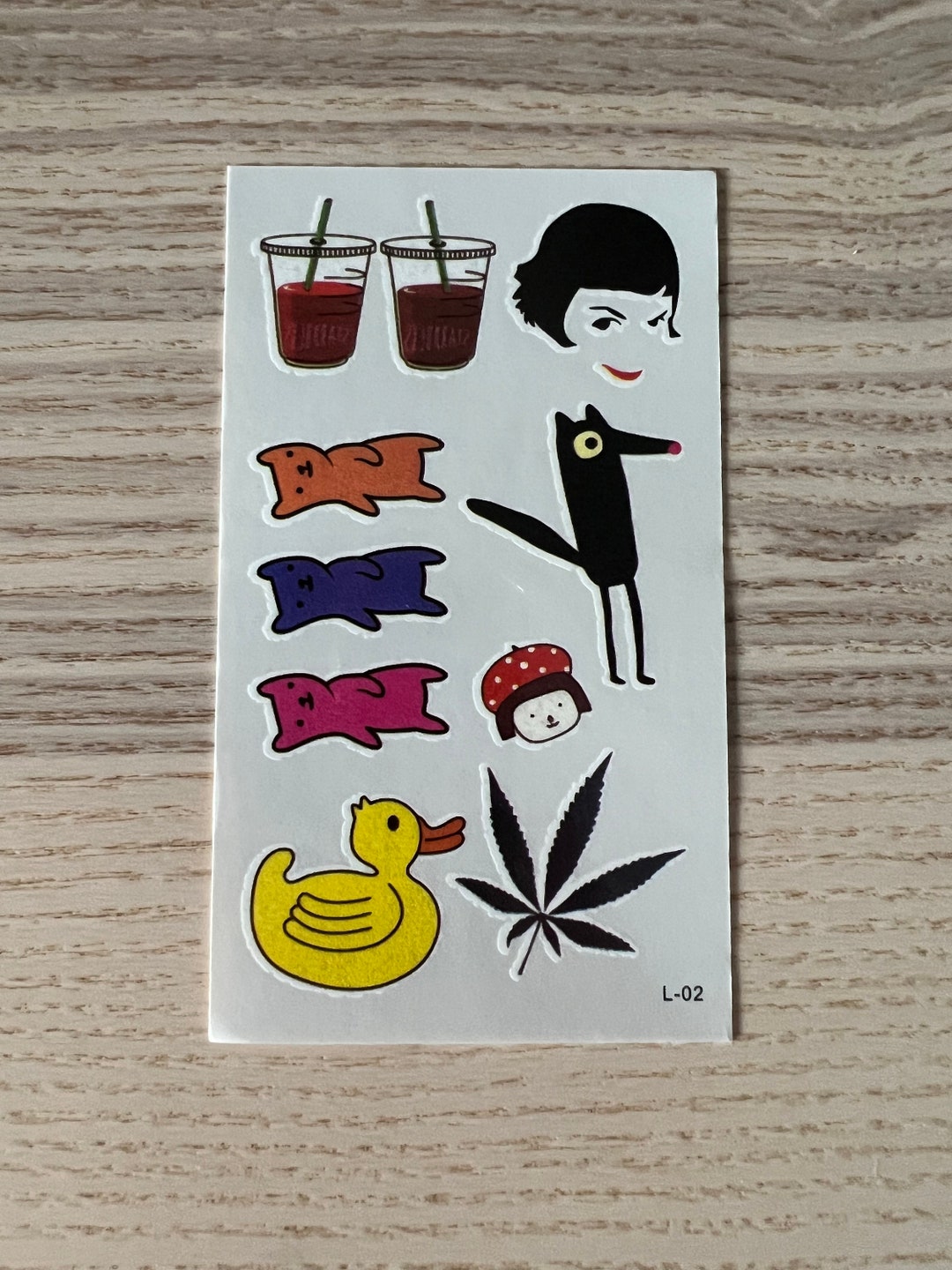 Cute Temporary Tattoo, FAKE Tattoo, High Quality Tattoo - Etsy