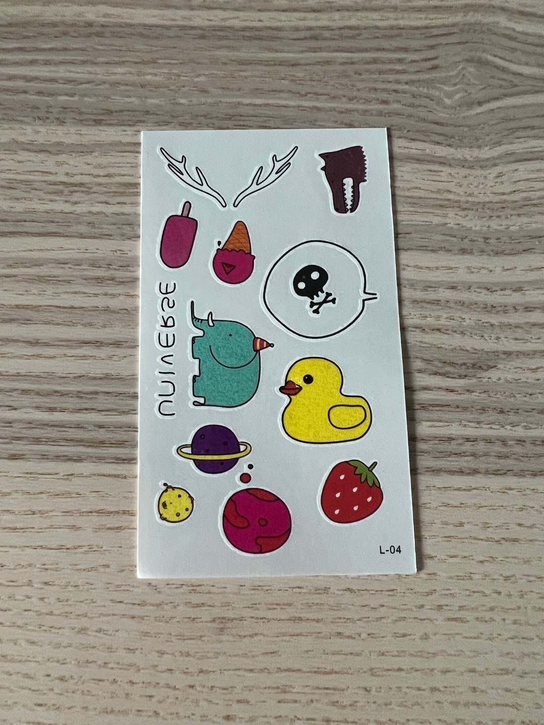 Cute Temporary Tattoo, FAKE Tattoo, High Quality Tattoo - Etsy