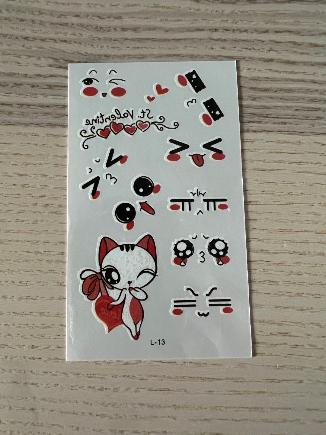 Cute Temporary Tattoo, FAKE Tattoo, High Quality Tattoo - Etsy