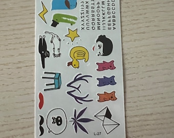 Cute Temporary Tattoo FAKE Tattoo High Quality Tattoo - Etsy