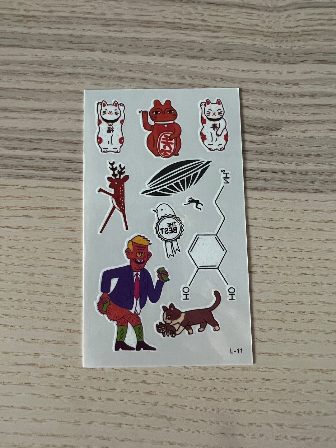 Cute Temporary Tattoo, FAKE Tattoo, High Quality Tattoo - Etsy