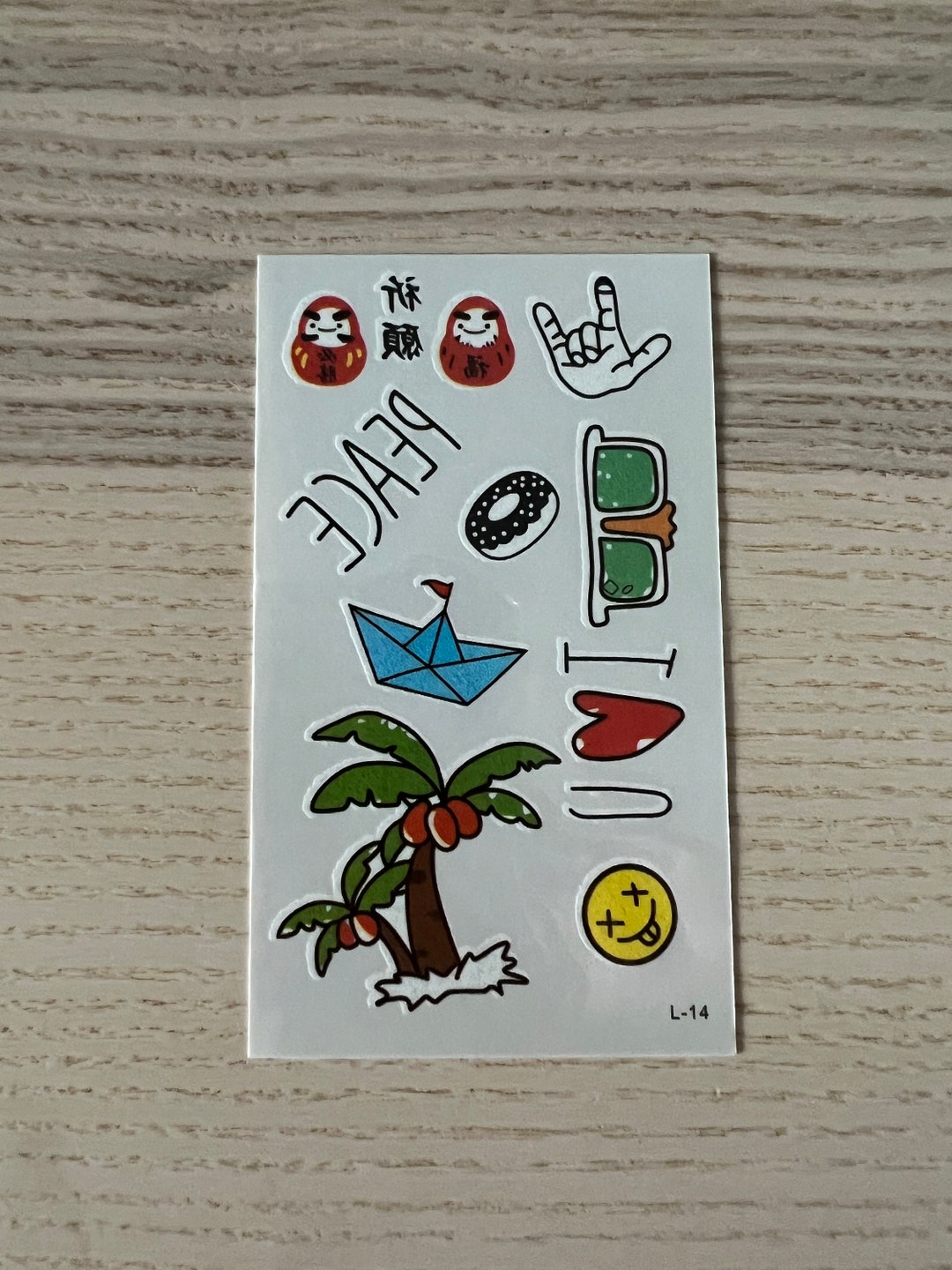 Cute Temporary Tattoo, FAKE Tattoo, High Quality Tattoo - Etsy