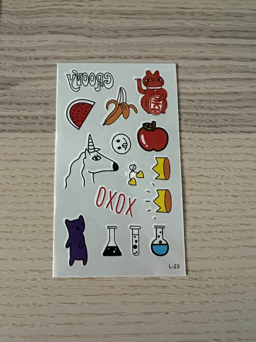 Cute Temporary Tattoo, FAKE Tattoo, High Quality Tattoo - Etsy