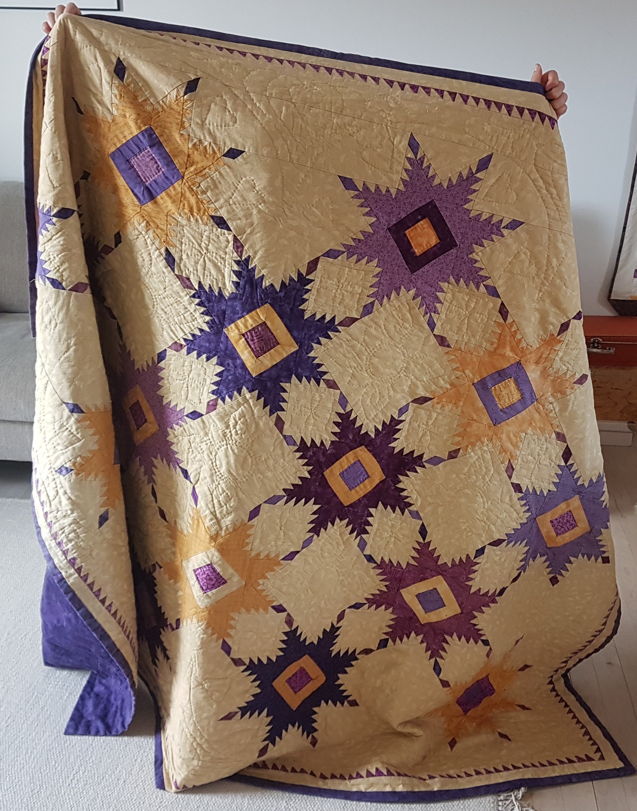 Feathered Star Quilt Pattern. PDF Digital Download Quilt - Etsy Australia