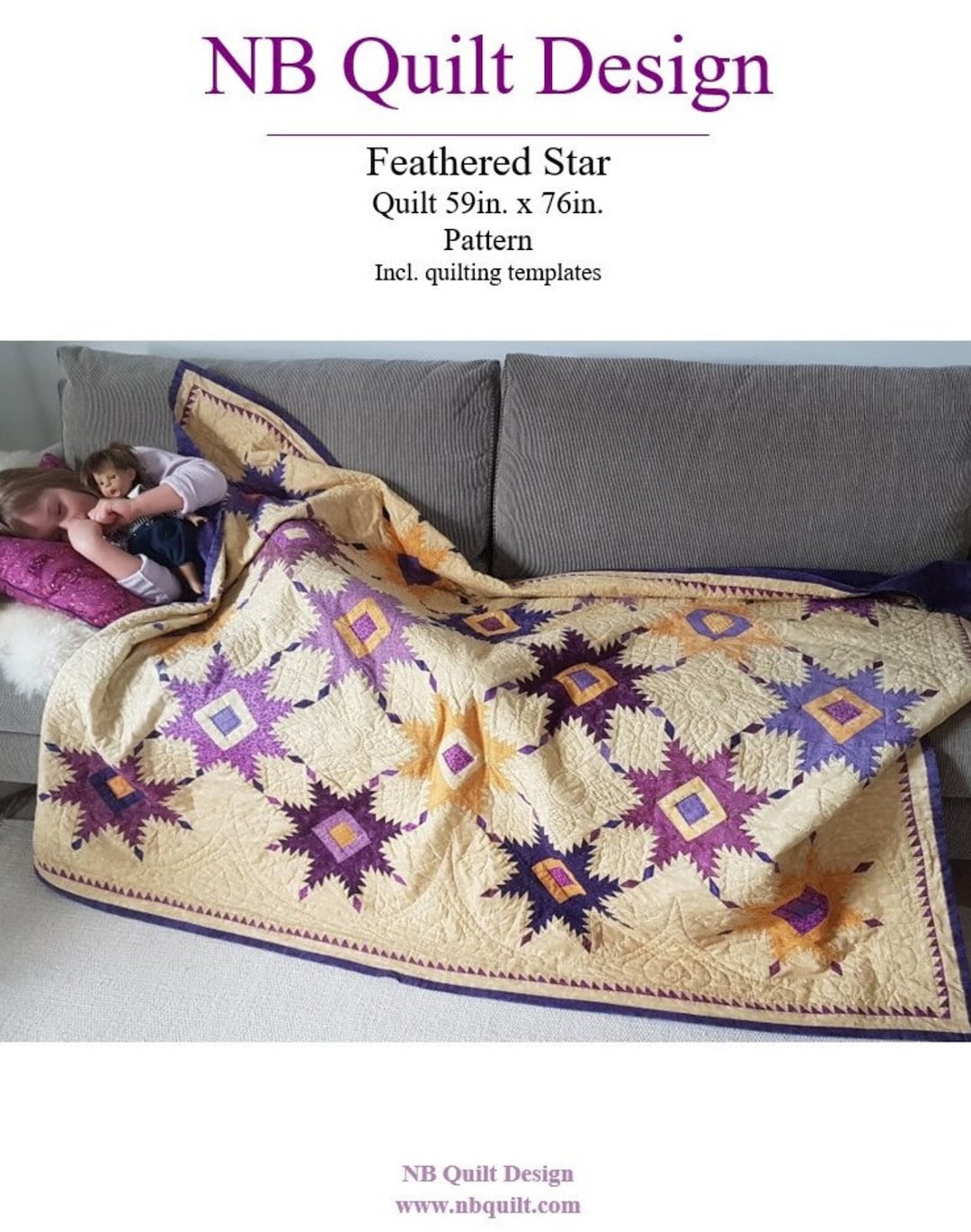 Feathered Star Quilt Pattern. PDF Digital Download Quilt - Etsy Australia