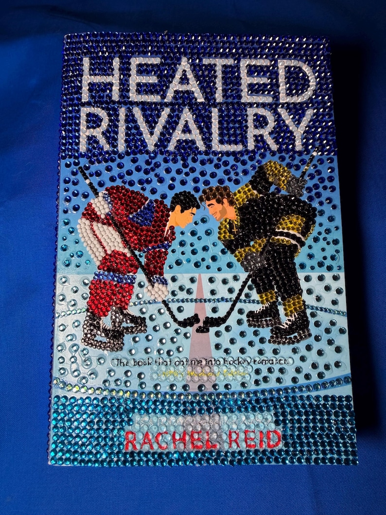 Heated Rivalry Bedazzled Book Covers! - Etsy