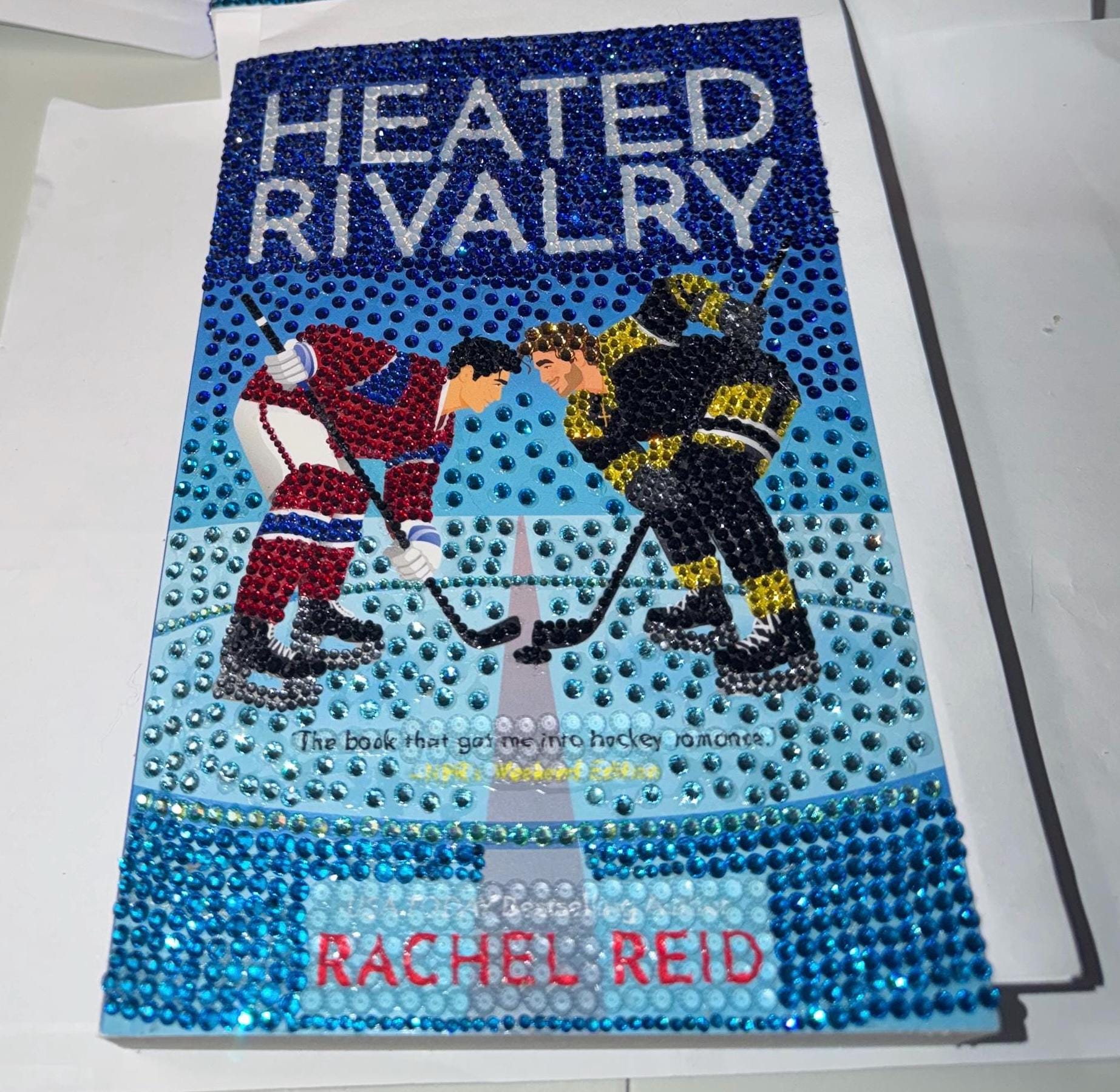 Heated Rivalry Bedazzled Book Covers! - Etsy