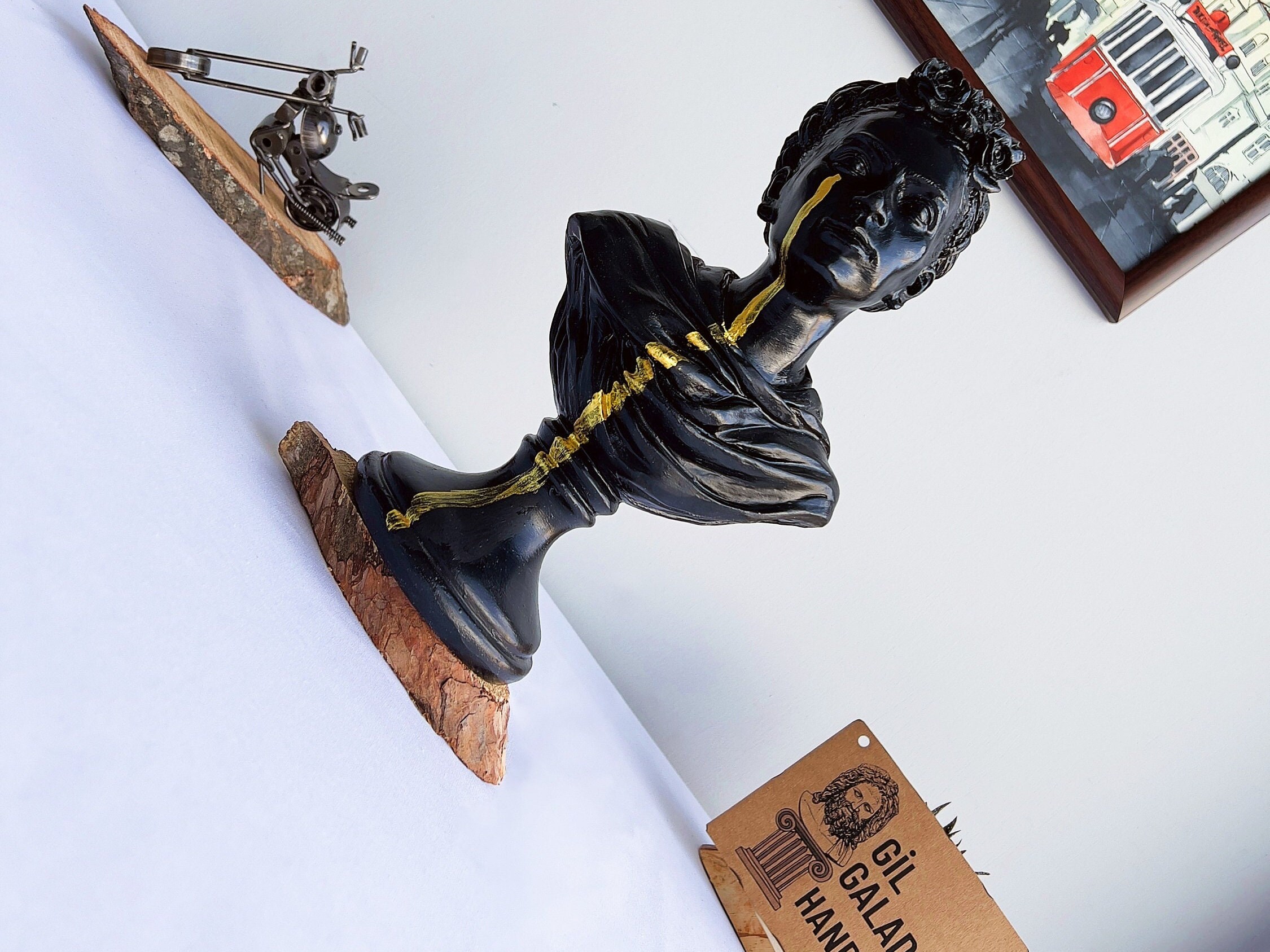 Frida Kahlo Sculpture / Frida Kahlo Bust Statue/ Painter Statue /home ...