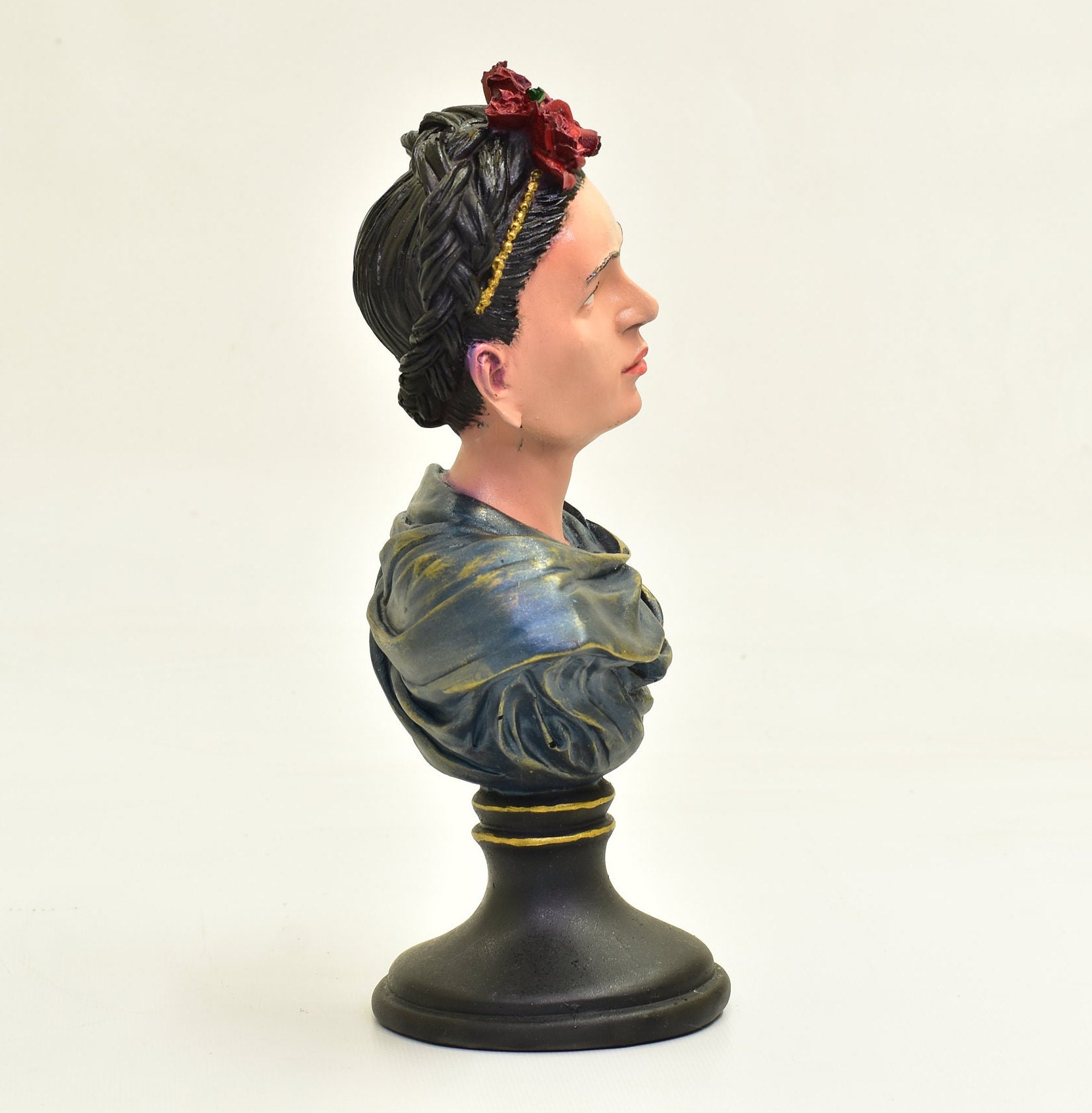 Frida Kahlo Sculpture / Frida Kahlo Bust Statue/ Painter Statue /home ...