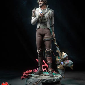 Jayce 3D Figure: Lol Limited Edition Resin Statue - Etsy