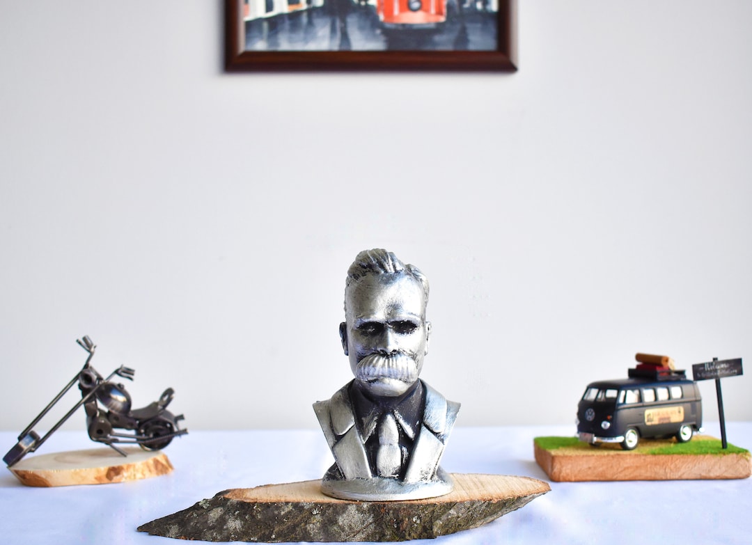 Friedrich Nietzsche Statue Philosopher Sculpture / Home Decor / Art ...