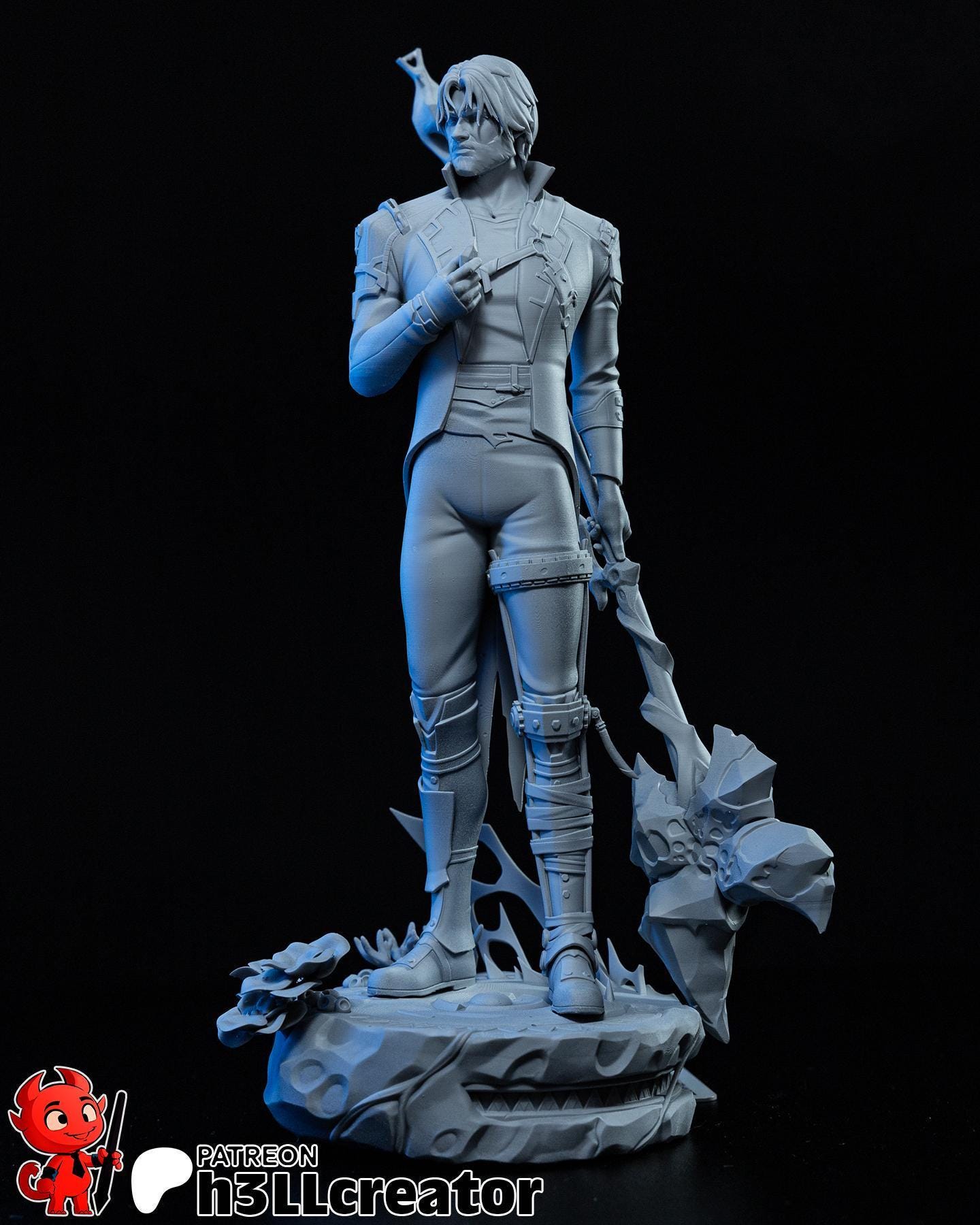 Jayce 3D Figure: Lol Limited Edition Resin Statue - Etsy