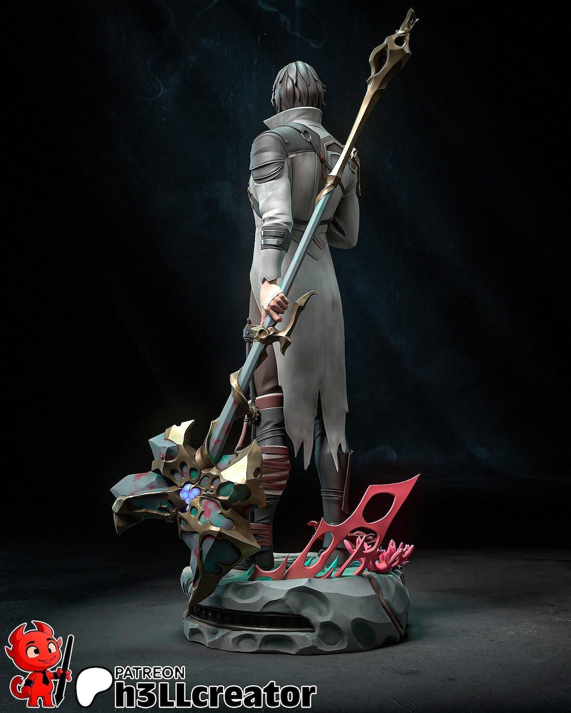Jayce 3D Figure: Lol Limited Edition Resin Statue - Etsy
